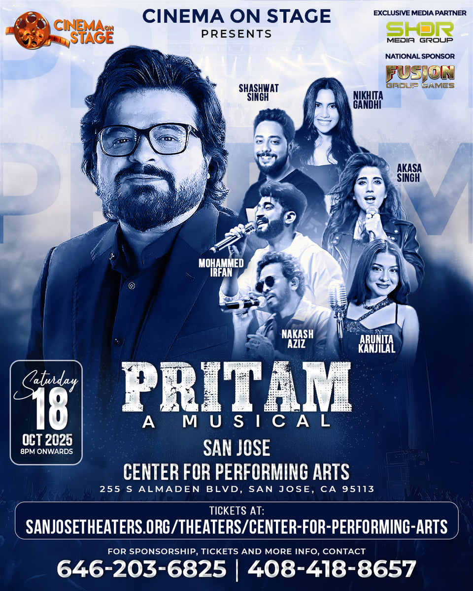 Pritam - A Musical Live In Concert Bay Area 2025 – Shor Media Group